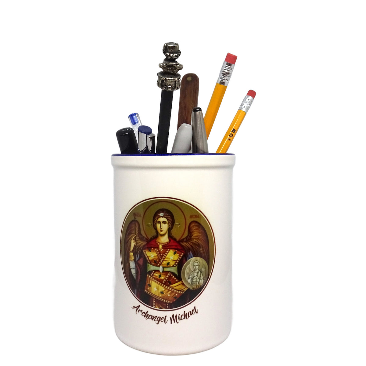 Archangel Michael and Archangel Gabriel Ceramic Pencil Holder ...
