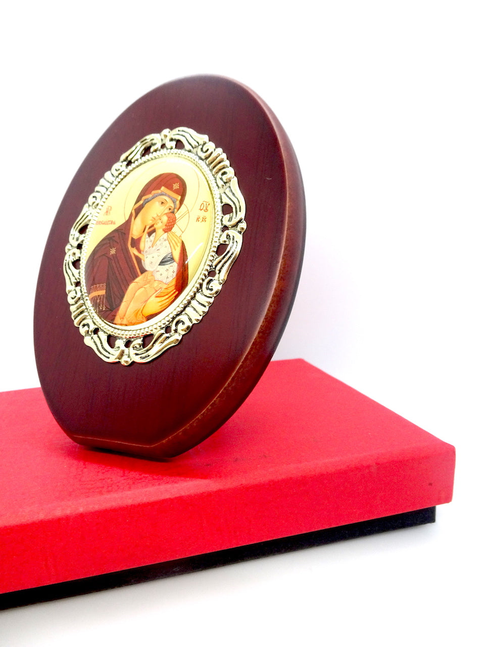 Greek Orthodox Matching Icon Gift Set with the image of Jesus Christ a ...