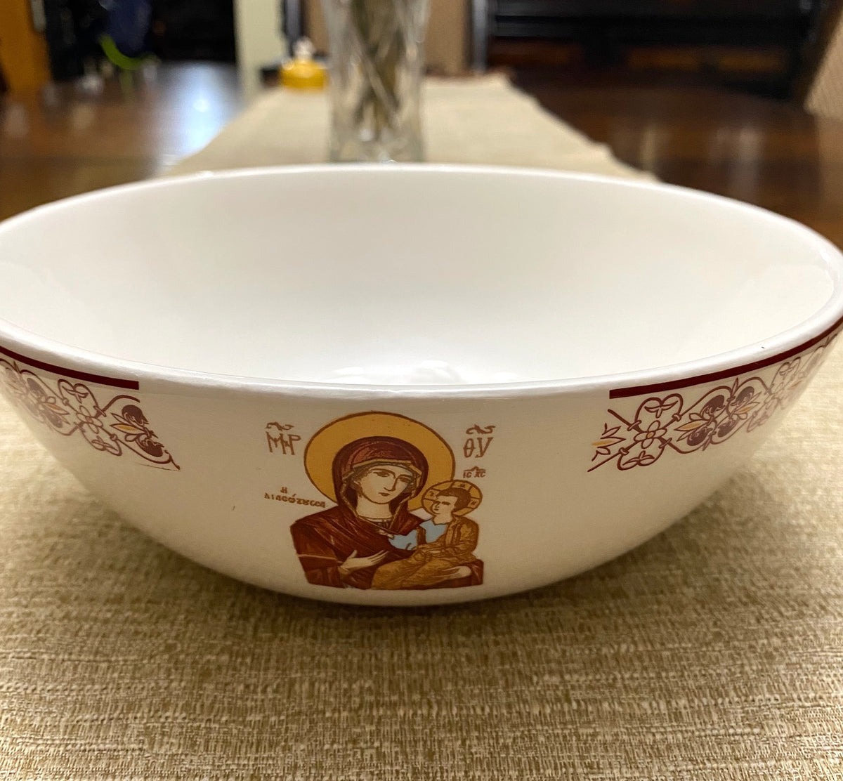 Orthodox Holy Water Bowl – anastasisgiftshop.com