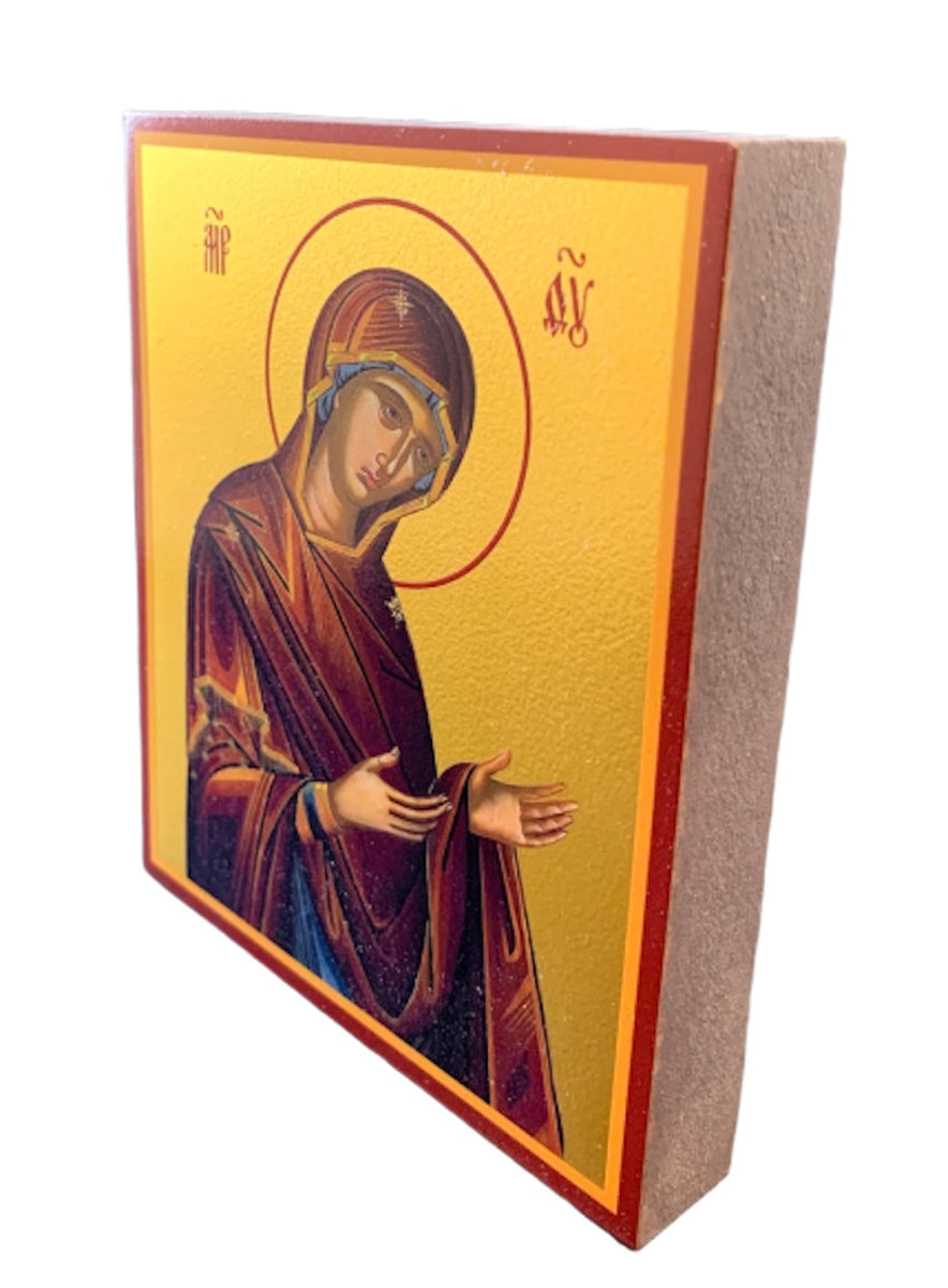 Russian Orthodox Icon of the Mother of God "Weeping at the Cross ...