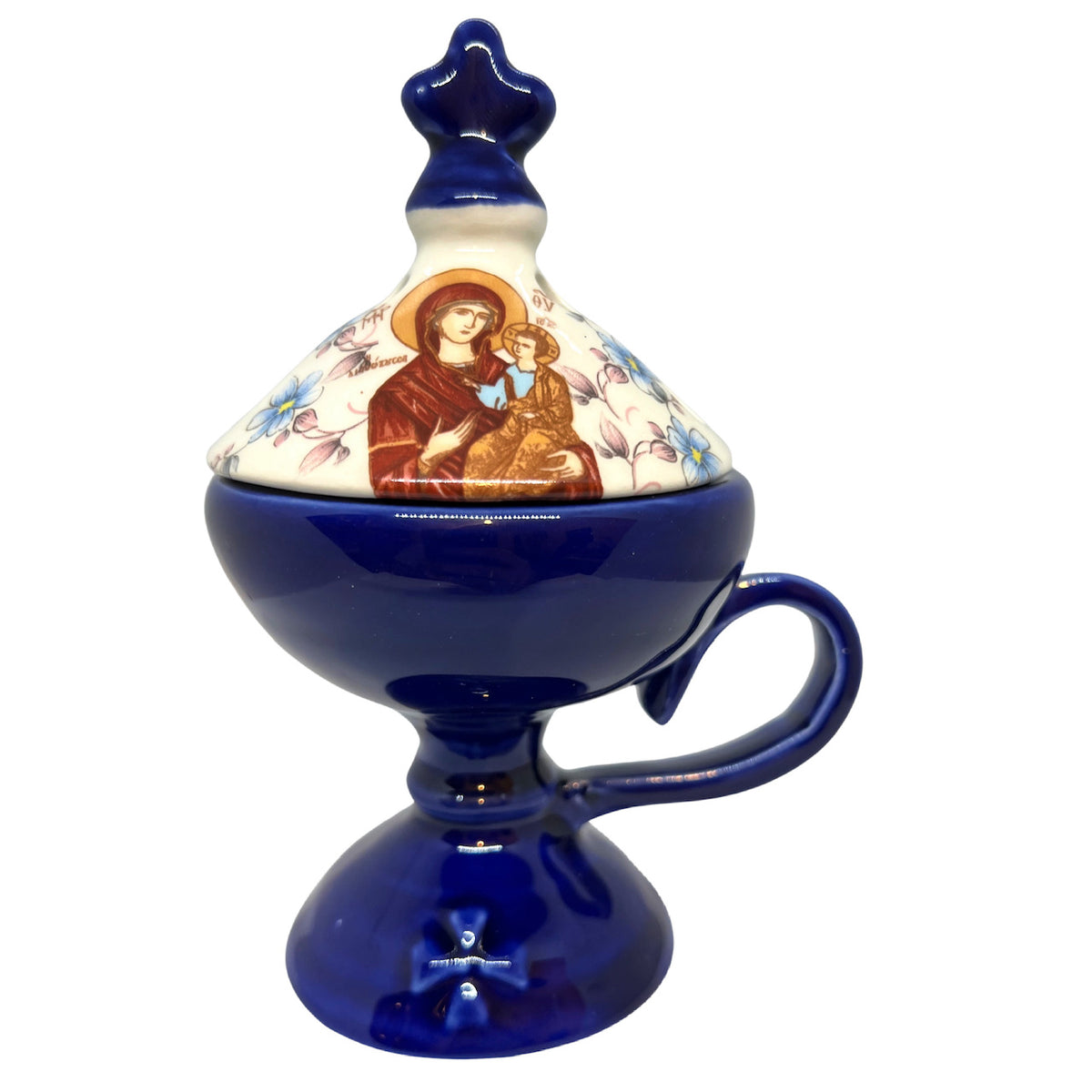 Orthodox Ceramic Hand Censer with Lid – anastasisgiftshop.com